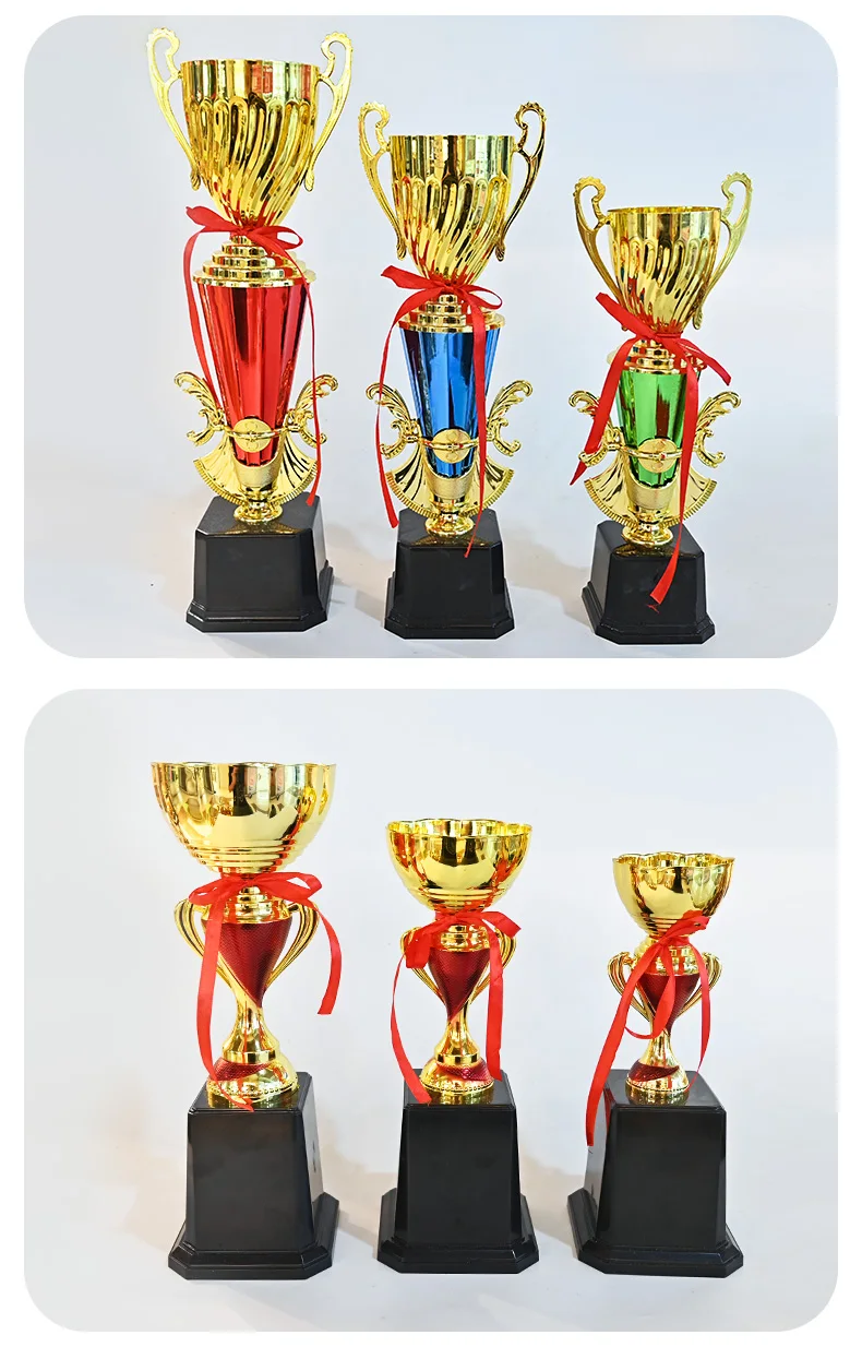 Wholesale Cheap Plastic Metal Trophy Cup for Racing