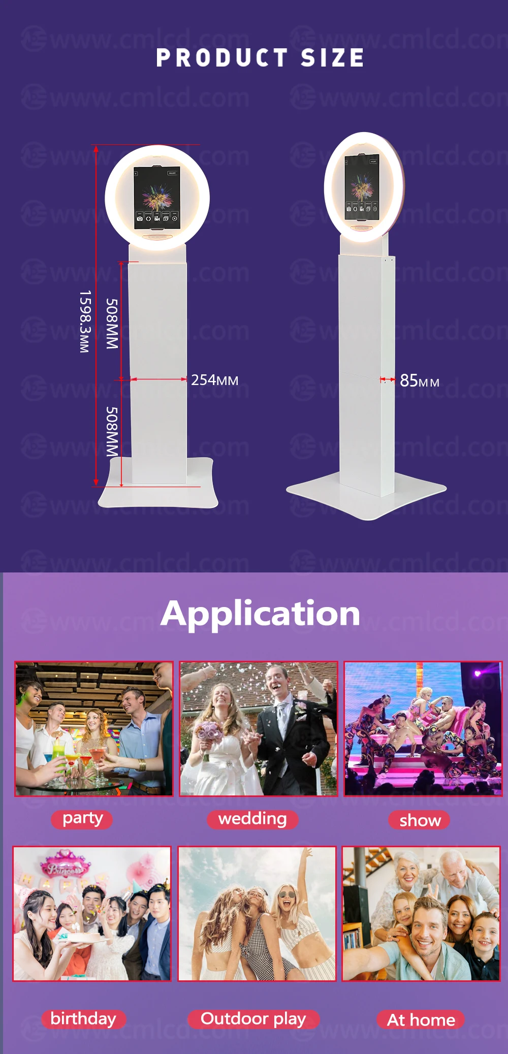 Ipad Photo Booth Shell - Perfect for Parties & Events