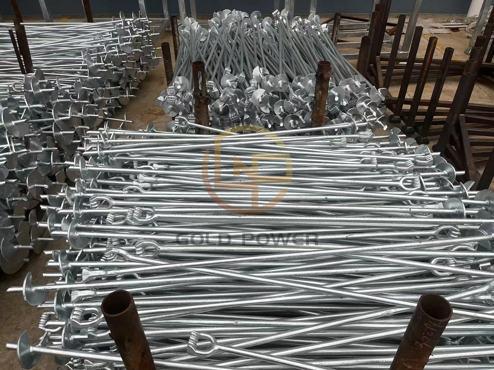 Electric Hardware Fittings Welded Power Line Anchor For Efficiency ...