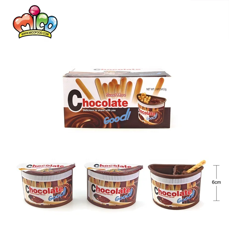 Mico New Item Chocolate With Biscuit Cups - Buy Chocolate With Biscuit ...