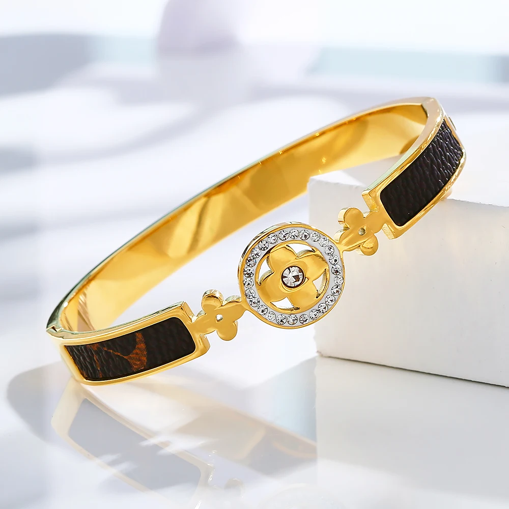 Waterproof Zircon 18k Gold Plated Famous Branded Inspired Designer ...