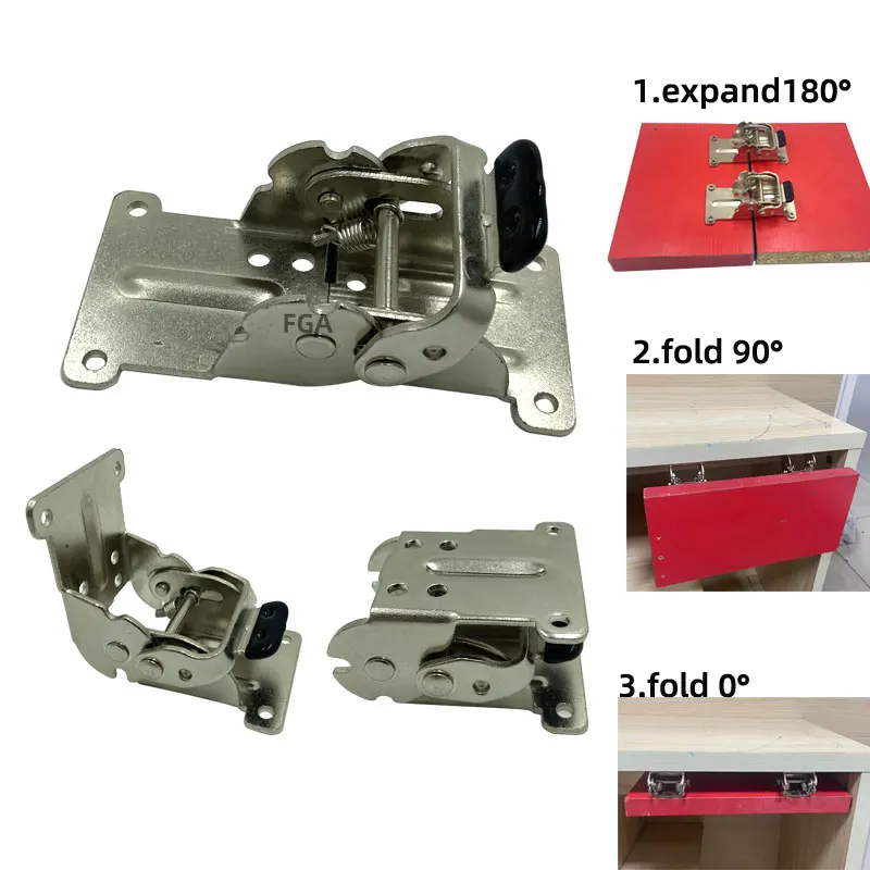 180 Degree Folding Table Hinge For Furniture & Sofa Beds, Oem