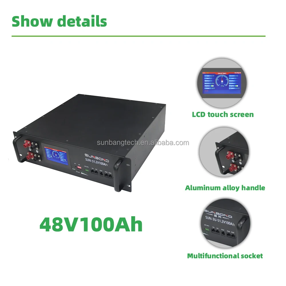 SUNBOND 48V 100ah Lifepo4 Battery - Reliable Energy Storage
