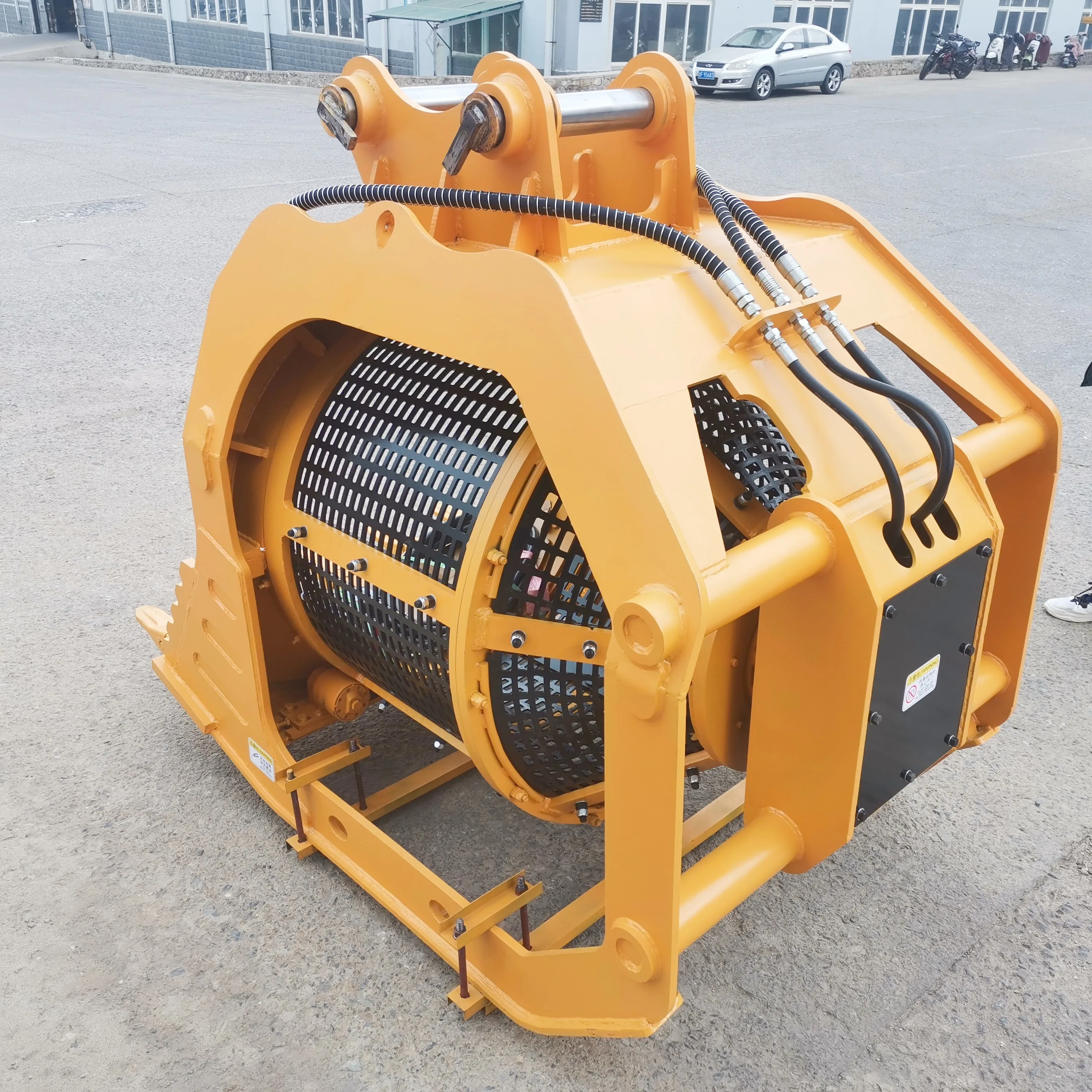 20 Tons Excavator Equipment Screen Bucket Rotating Skeleton Bucket ...