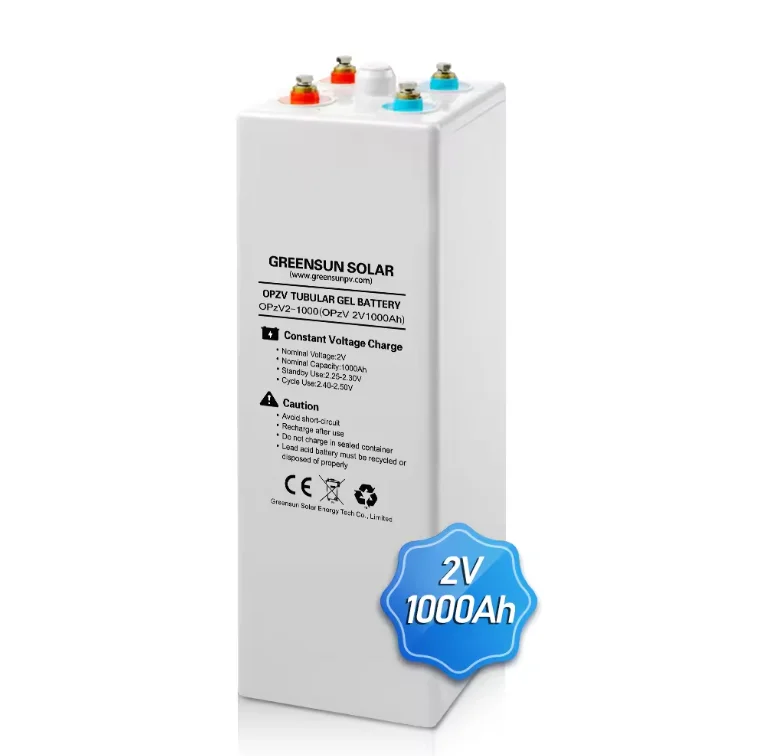 2V 1000Ah Lead Acid Batteries 2kw Deep Cycle Battery Storage Solar UPS ...