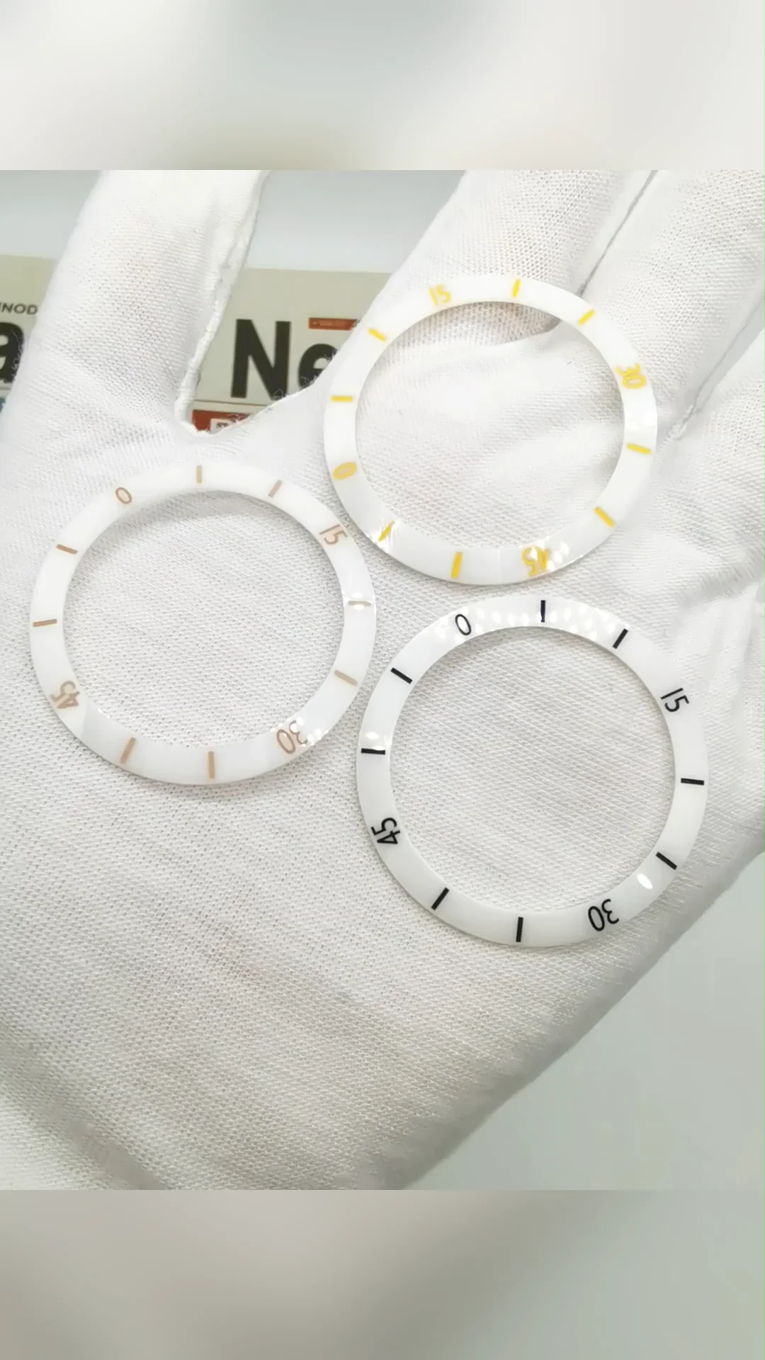 Jgpd 38mm Ceramic Bezel Insert For 40mm Mens Watch Watches Replace ...