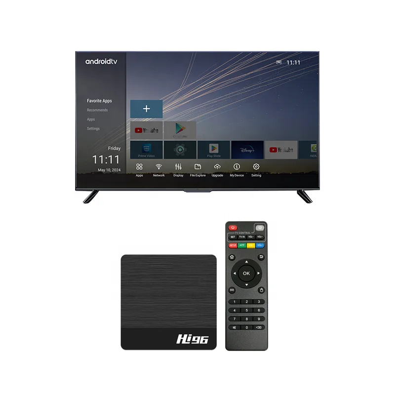 Internet Tv Box Free Channels Hi96 X1 4k Hd Black Box H.265 Certified ...