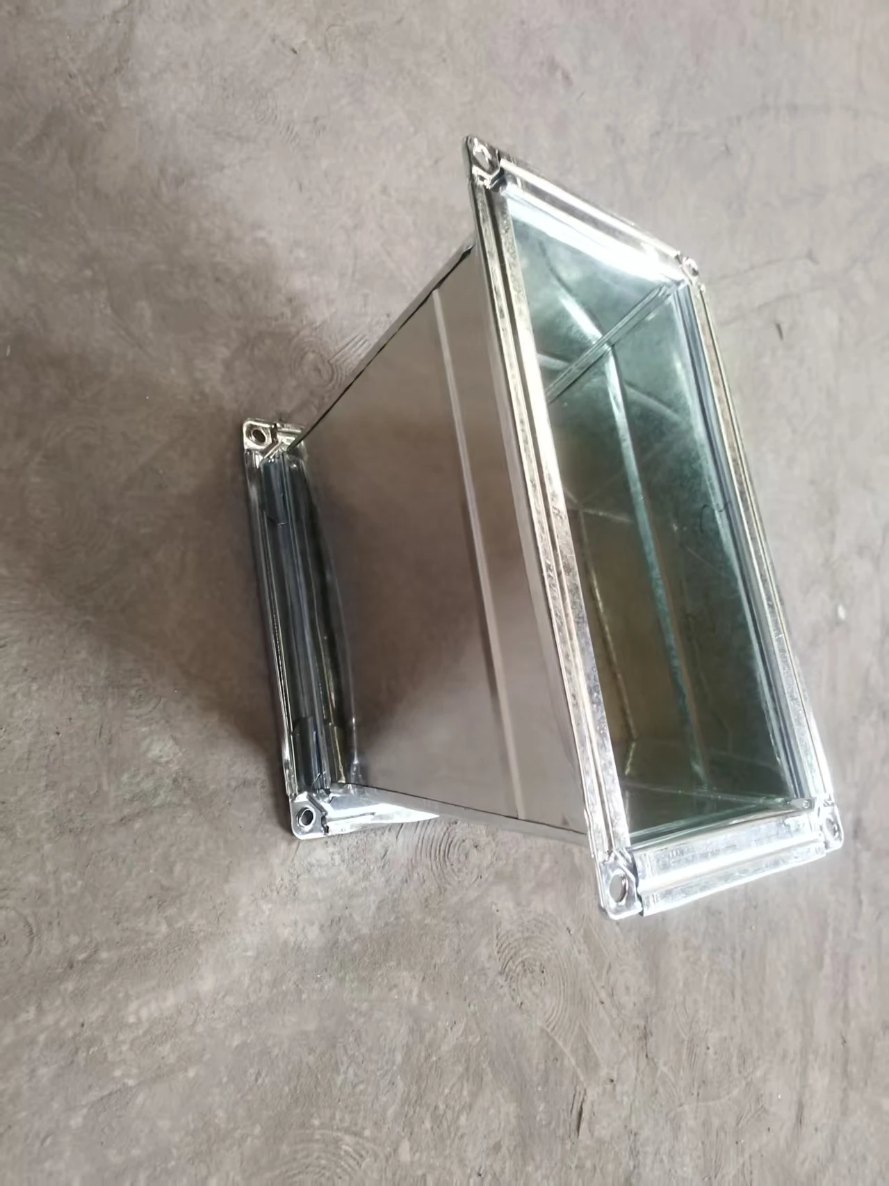Rectangular Duct Sound Attenuator Static Pressure Plenum Box Industrial ...