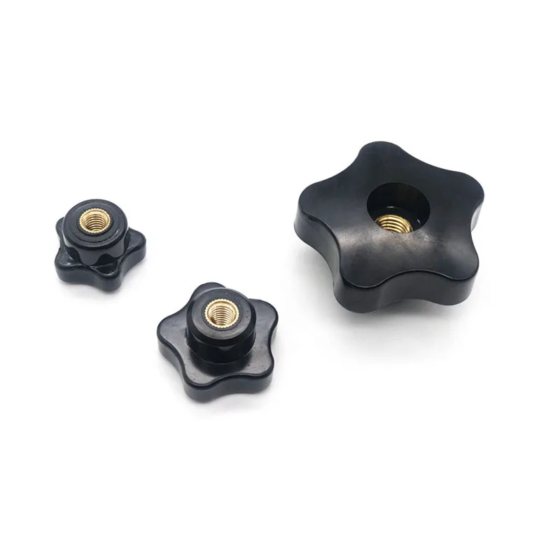 M6 M8 M10 M12 M16 through Hole Black Bakelite Plastic Female Thread ...