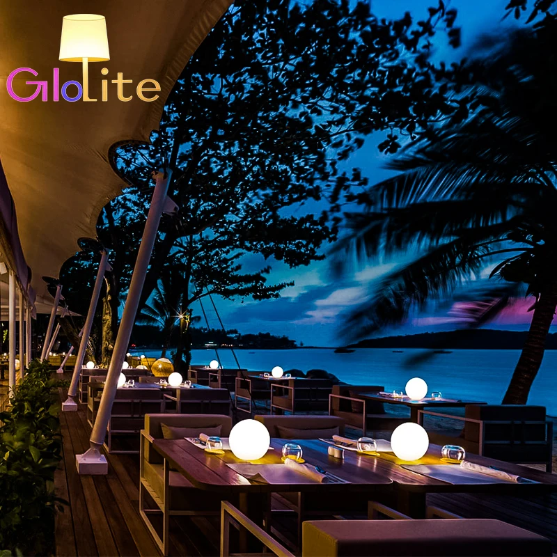 Modern Led Ball Table Lamp For Home And Restaurant Wholesale Plastic ...