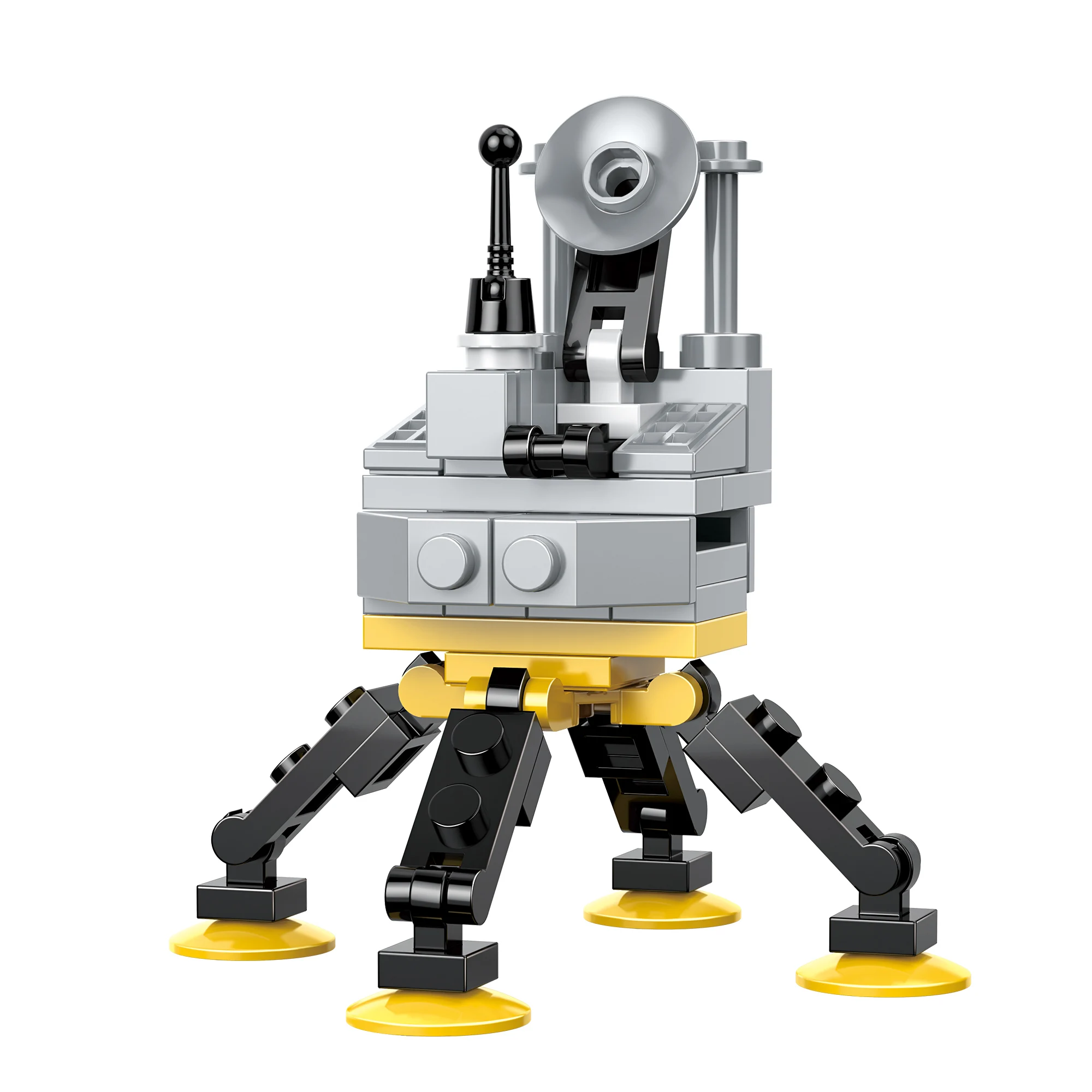 Cogo Kids Educational Assemble 8 In 2 Mini Space Plane Series Bricks ...