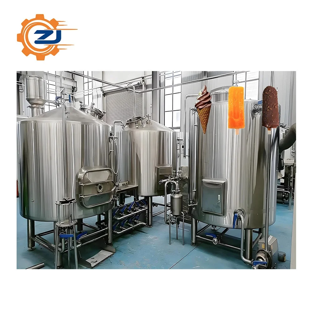 Automatic Uht Yogurt Production Line Dairy Milk Cream Beverage Food ...