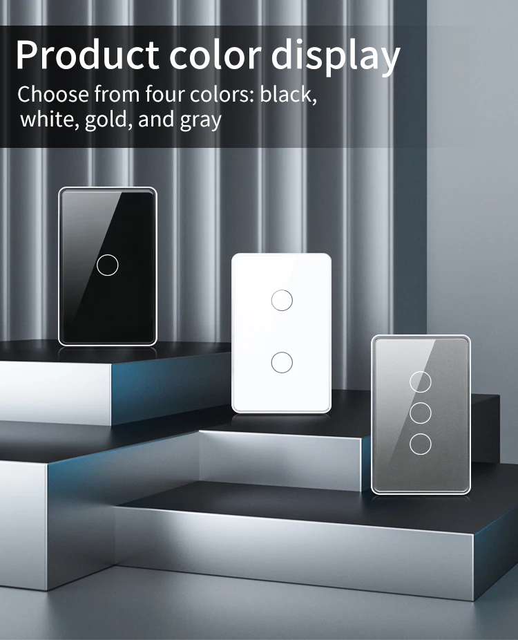 DUOMEI Smart Wifi Switch - Tuya Voice Control & Touch Panel