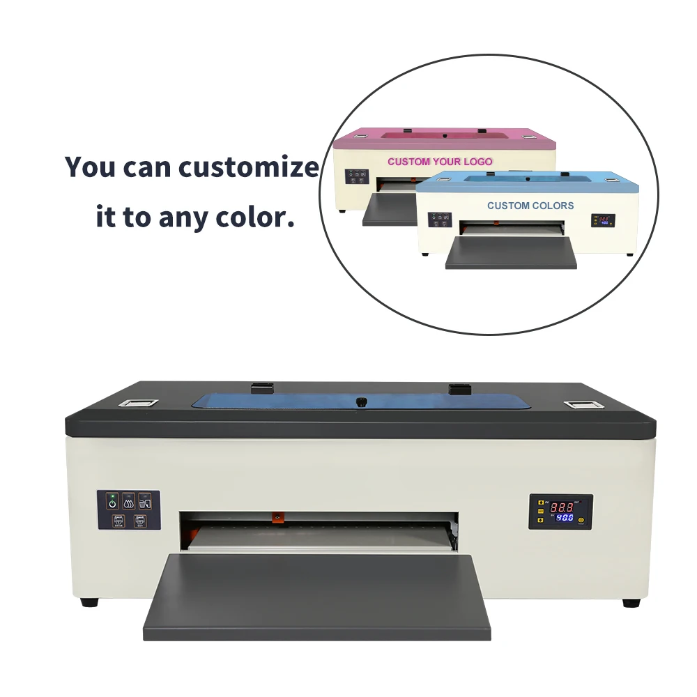 A4 A3 Hp Color Printers Hit Press Machine T-shirt Printing With Powder ...