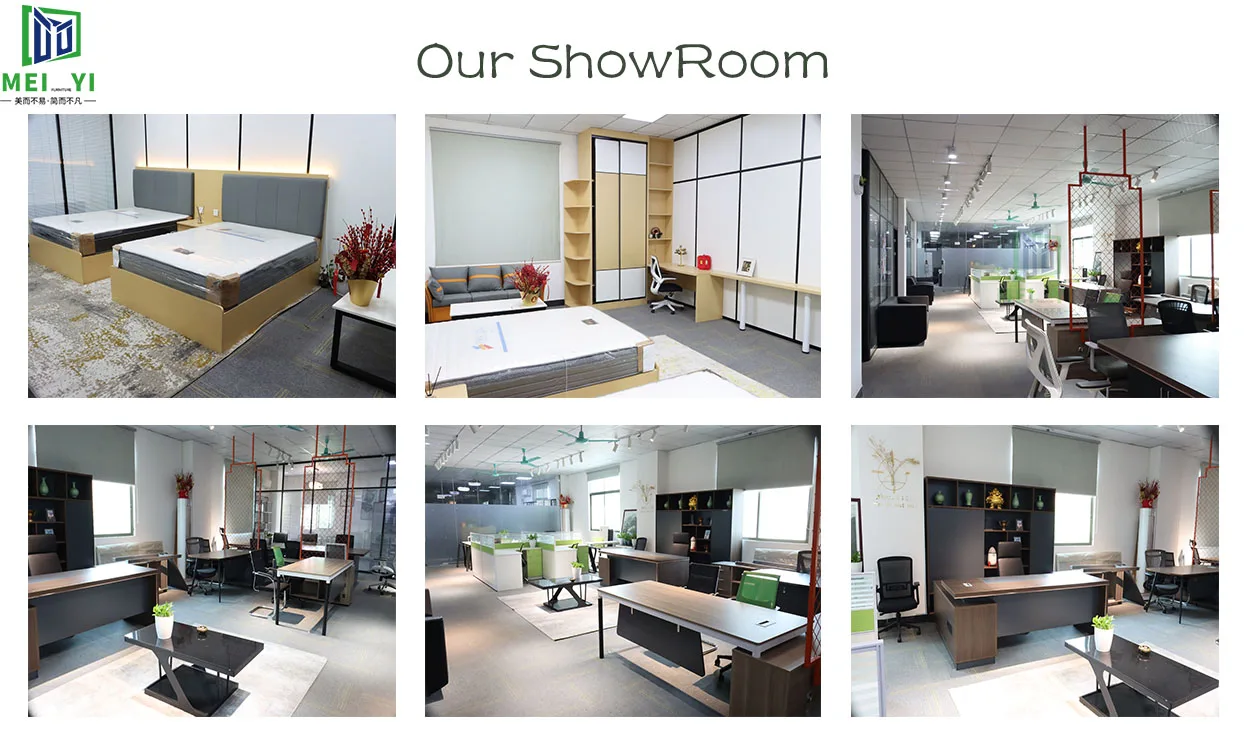 Office Furniture L-shaped Ceo Executive Desk With Two Side Cabinet ...