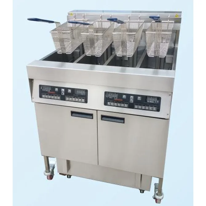 Kfc Equipment Electric Fryer Floor Type Fast Food Restaurant 12 Section ...