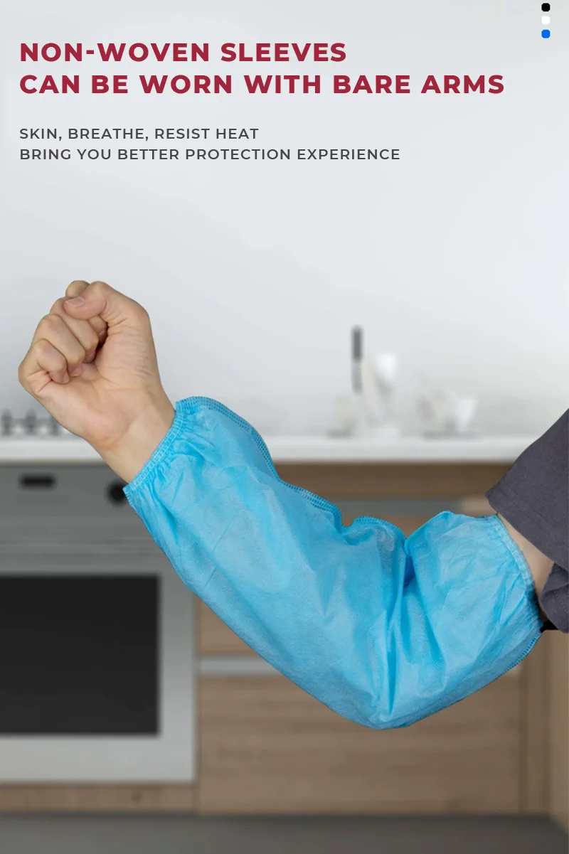 Long Sleeve One-piece Apron Oversleeve Arm Oversleeve Oversleeve Safety ...