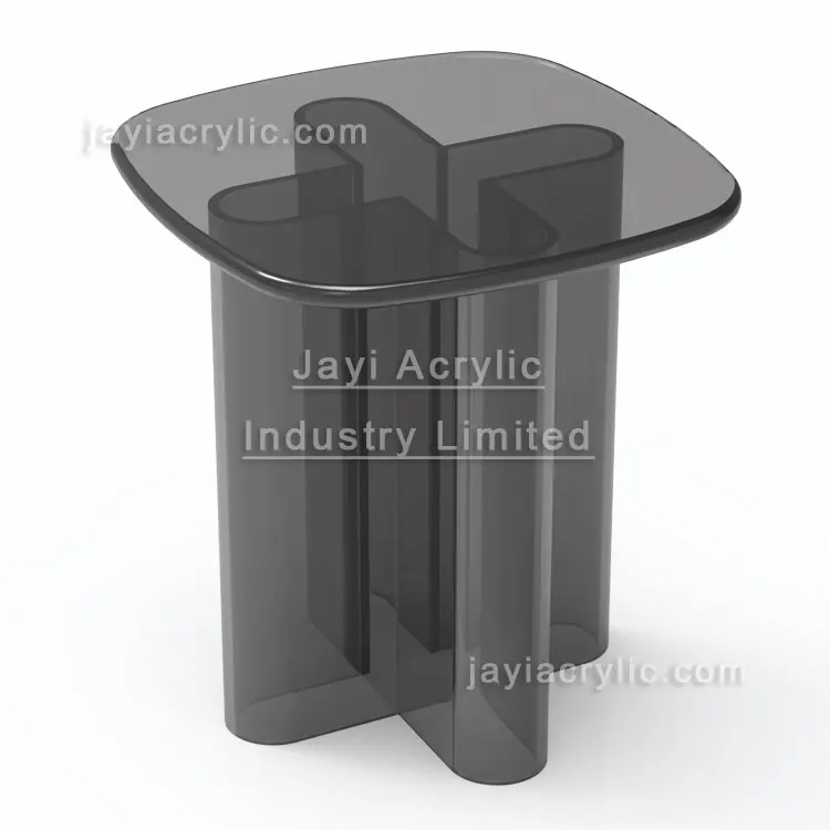 Clear Plastic End Tables - Modern Perspex Coffee Table