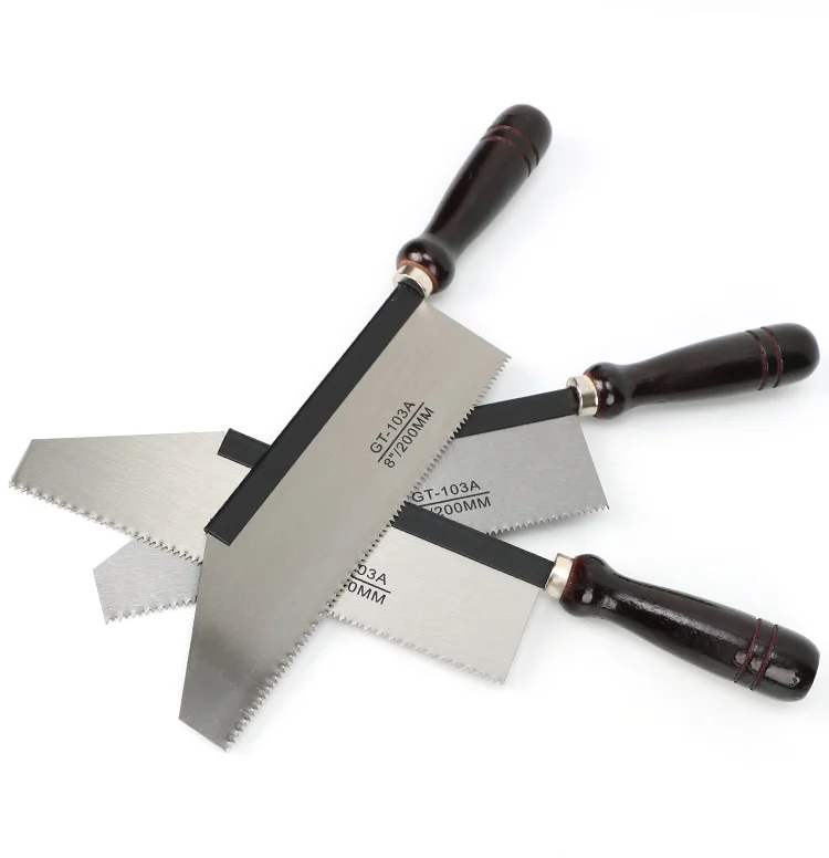Cheap 200/250mm Mini Hacksaw Handsaw Round Wood Handle 65# Hacksaw ...