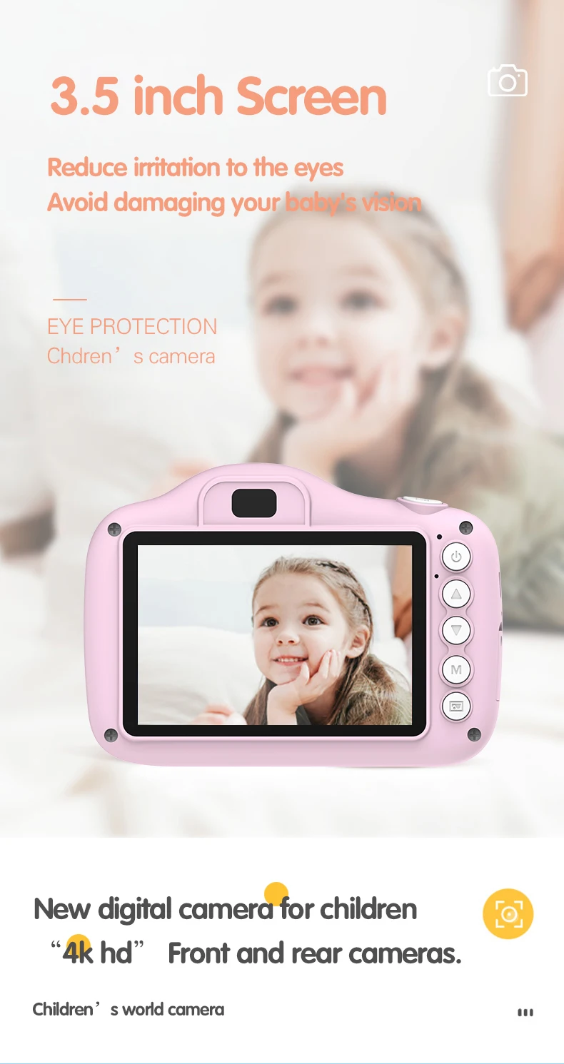 3.5inch Customization Mini Camera Children's Cartoon Toy Camera - Buy Mini Toy Camera mini ...