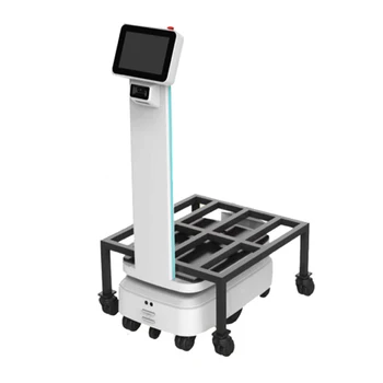 Agv Transport Robotic Carry 150kg Lift 5cm Intelligent Mobile Warehouse Logistics Robots Factory ...