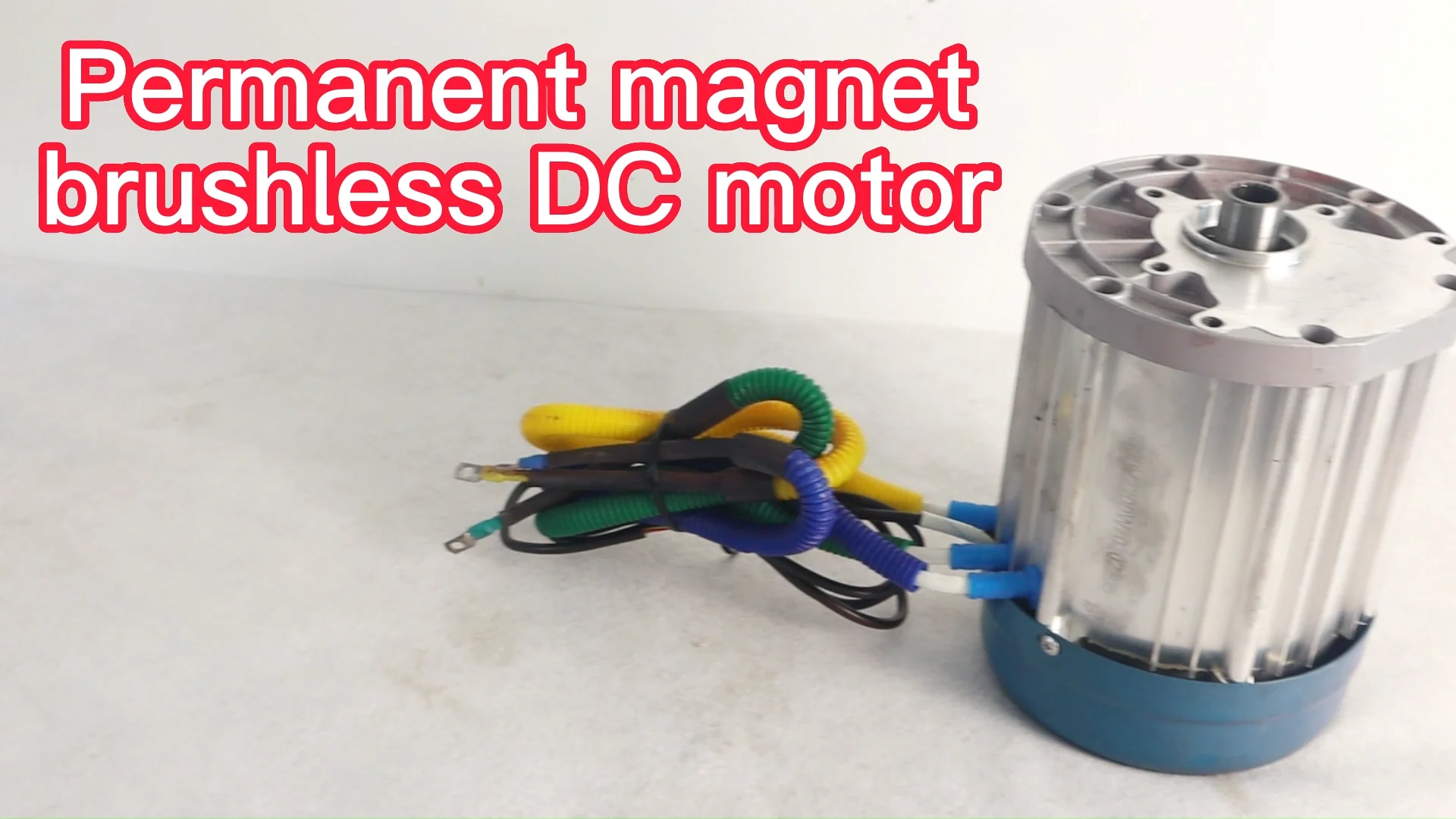 60-72v High Power Permanent Magnet Dc Motor Assembly Brushless ...
