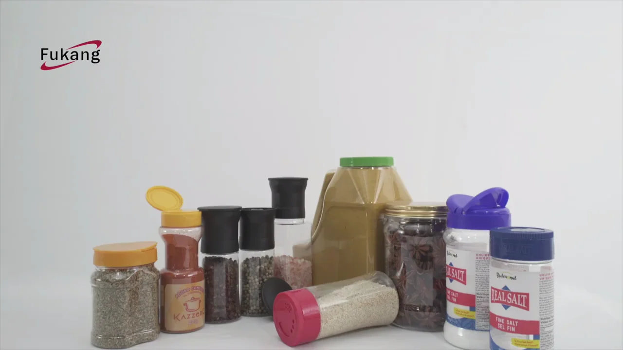 Wadah Pop Top Plastik Bening Besar 1027ml,Botol Bumbu Plastik Untuk ...