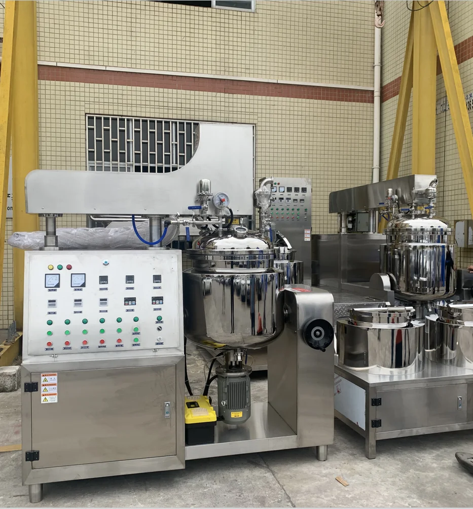 Vacuum Homogenizer Emulsifier Mixer Mayonnaise Production Line Making ...