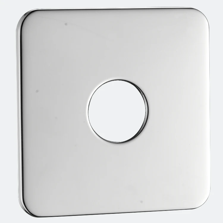 Concealed Faucet Cover Plate Mixer Decorative Stainless Steel Bottom ...
