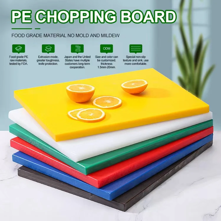 Hdpe Plastic Colored Butcher Block - Buy Plastic Butcher Block hdpe ...