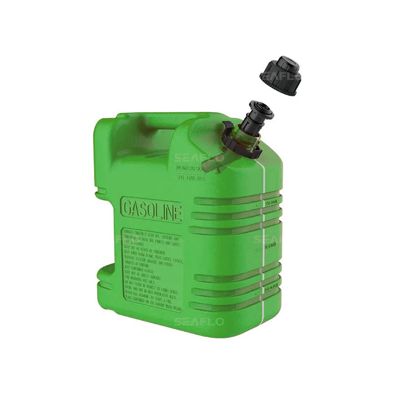 SEAFLO 10L Plastic Jerry Can - Durable Fuel Tank Solutions