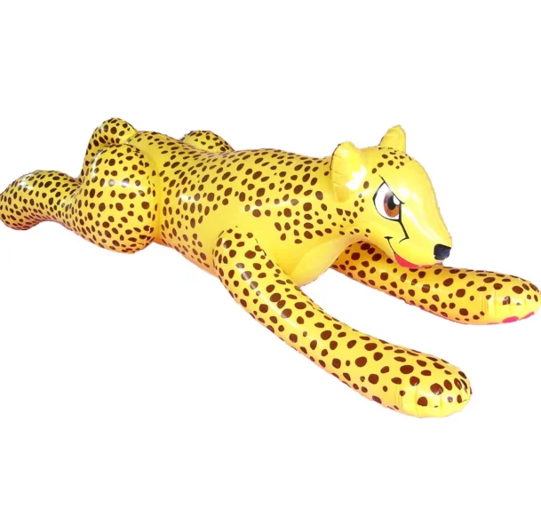 Custom Animal Cheetah Model PVC Inflatable Pool Float Ride Toy for ...