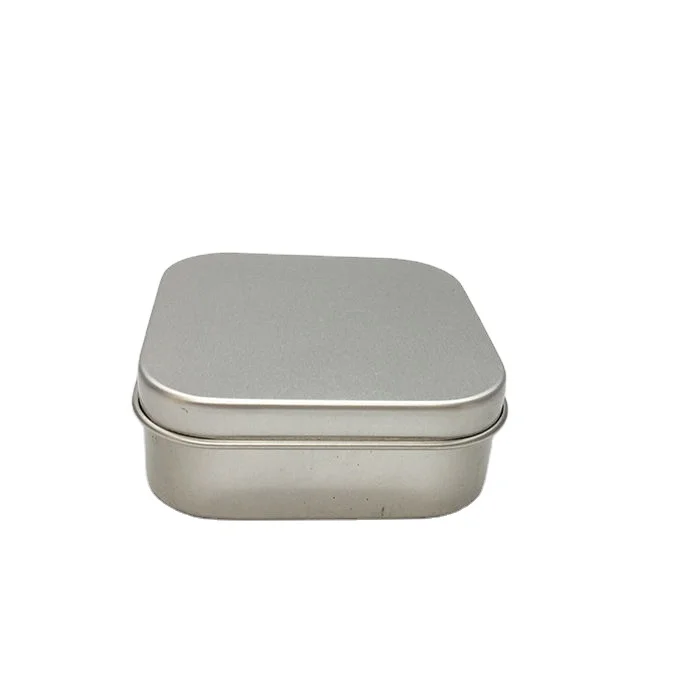 Wholesale square Small Aluminum Tins Box Soap Packaging Box Rectangle ...
