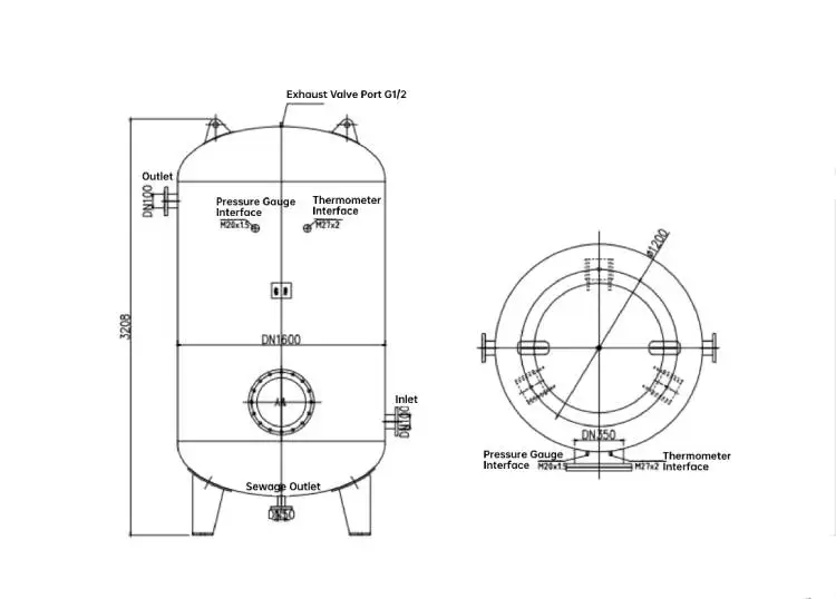 1000L Buffer Tanks for Heating and Cooling Systems