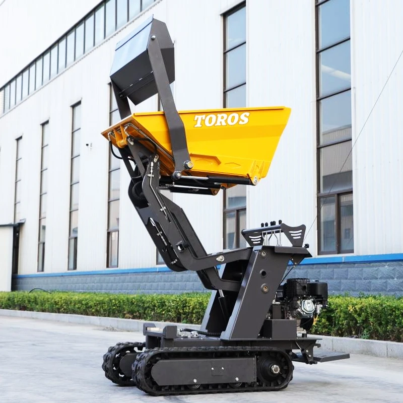 Free Shipping Mini Crawler Dumper Multifunctional Tracked Mini Dumper ...