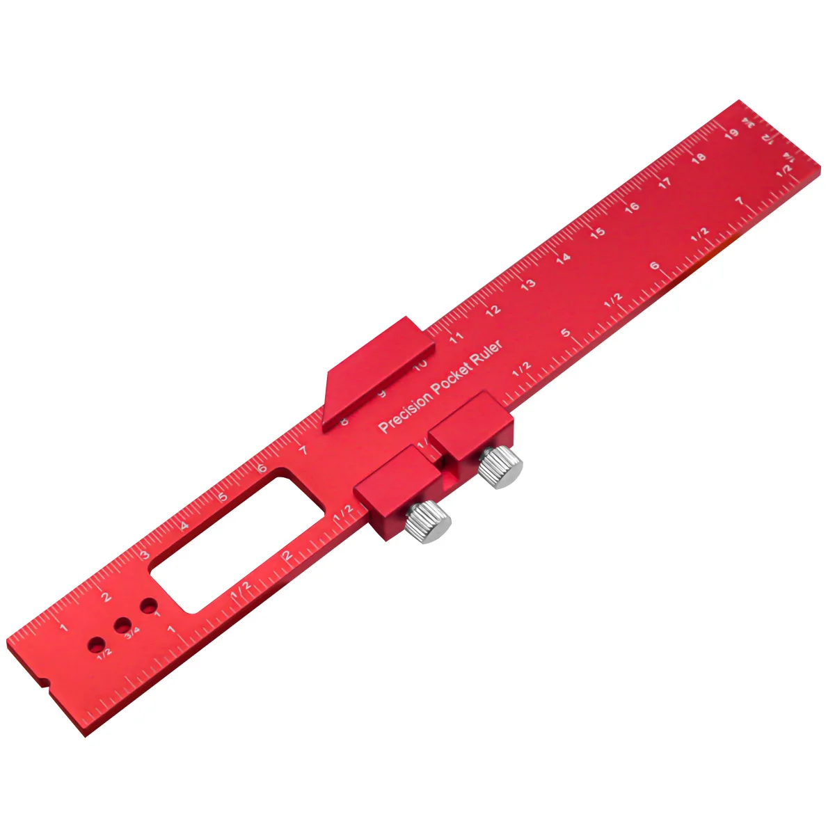Custom Precision Pocket Ruler T-type Scribing Carpenty Square T Track ...