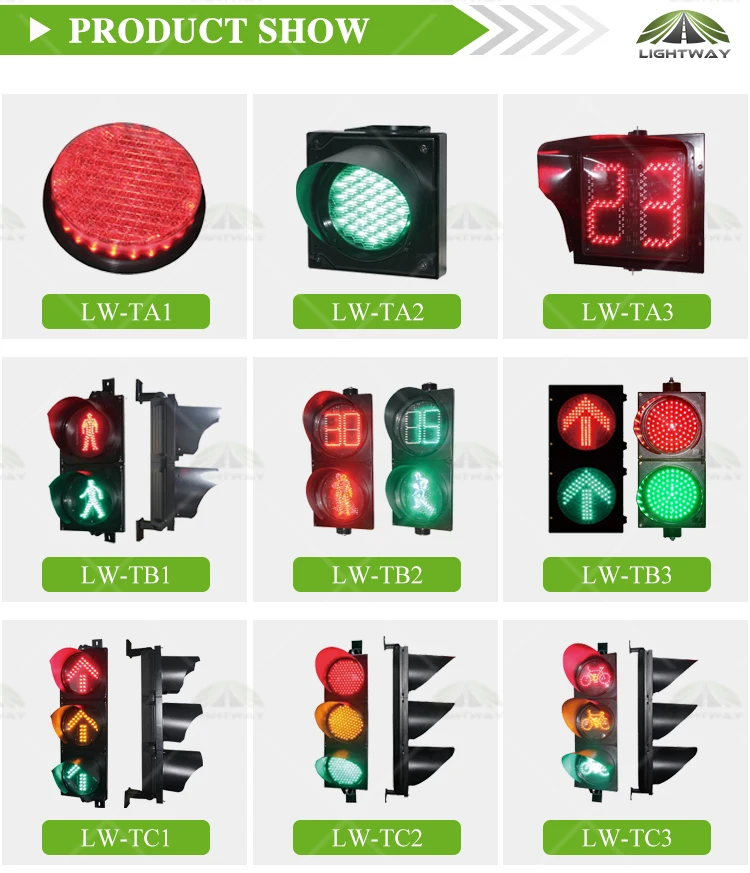 Alibaba.com: 300mm LED red/green pedestrian traffic lights with ...