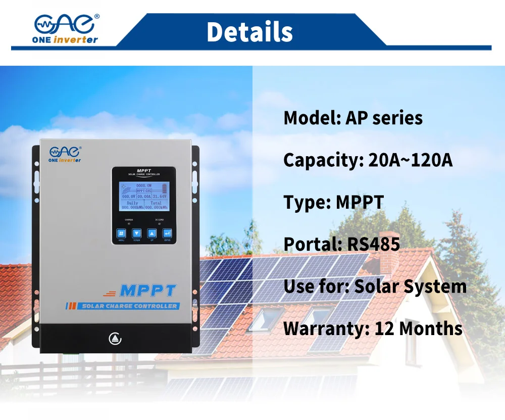 Charge Controller 1000v 80a Mppt Solar Charge Controller For Solar ...