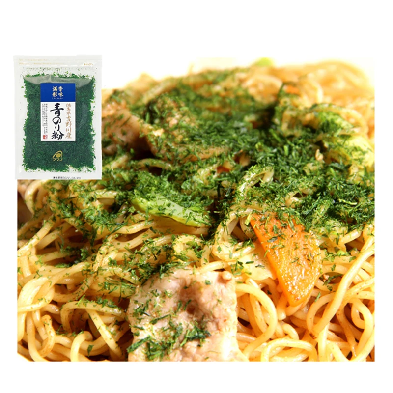 Japanese Popular Natural Food Seasoned Dried Green Laver Seaweed - Buy ...