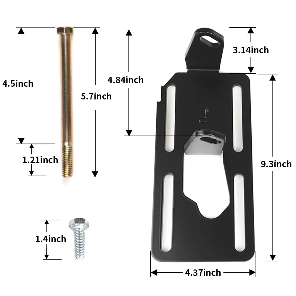 Adjustable Engine Mount Bracket For 73-98 Chevy Gmc Truck, Oem