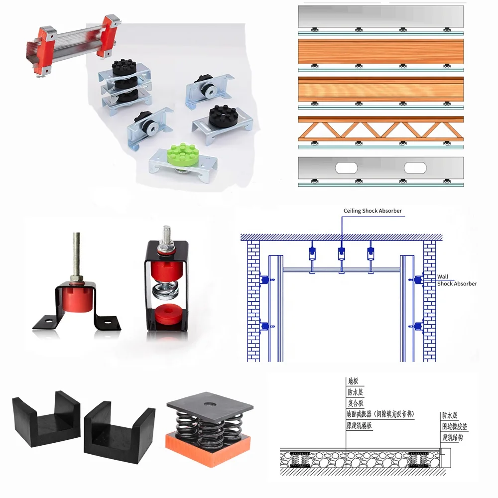 Alibaba.com: Galvanized sound isolation clips for ceiling and wall ...