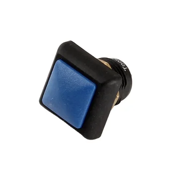 Waterproof 12mm Electrical Self Locking Square Waterproof Latching Push ...