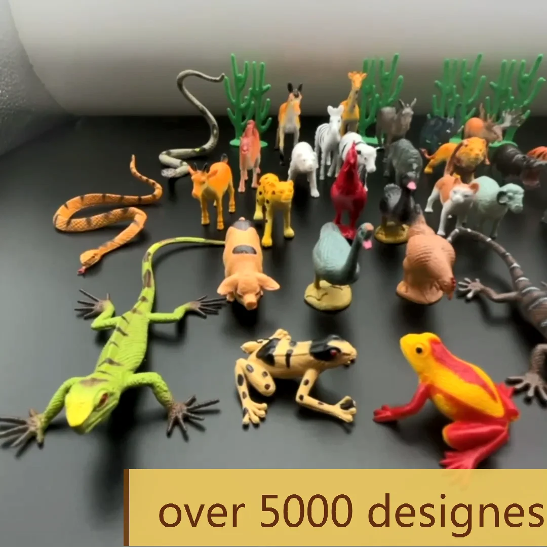 Wholesale Promotional Custom Figurine Pvc Animal Collection Game ...