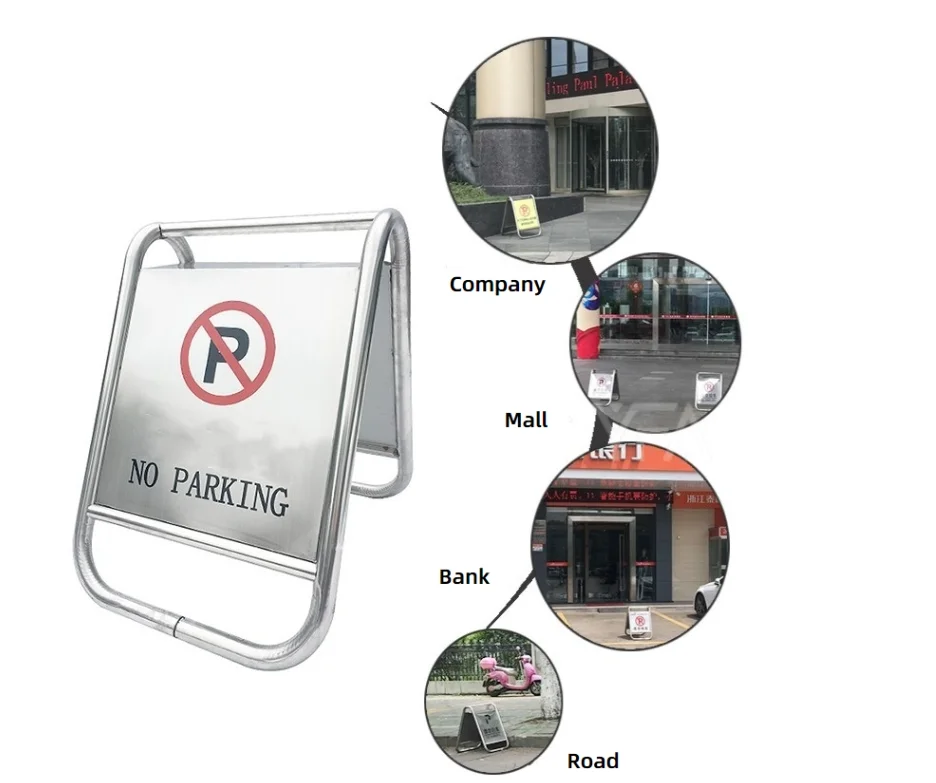 Stainless Steel Parking Signs "No PACKING" Signs Notice Sign Special ...