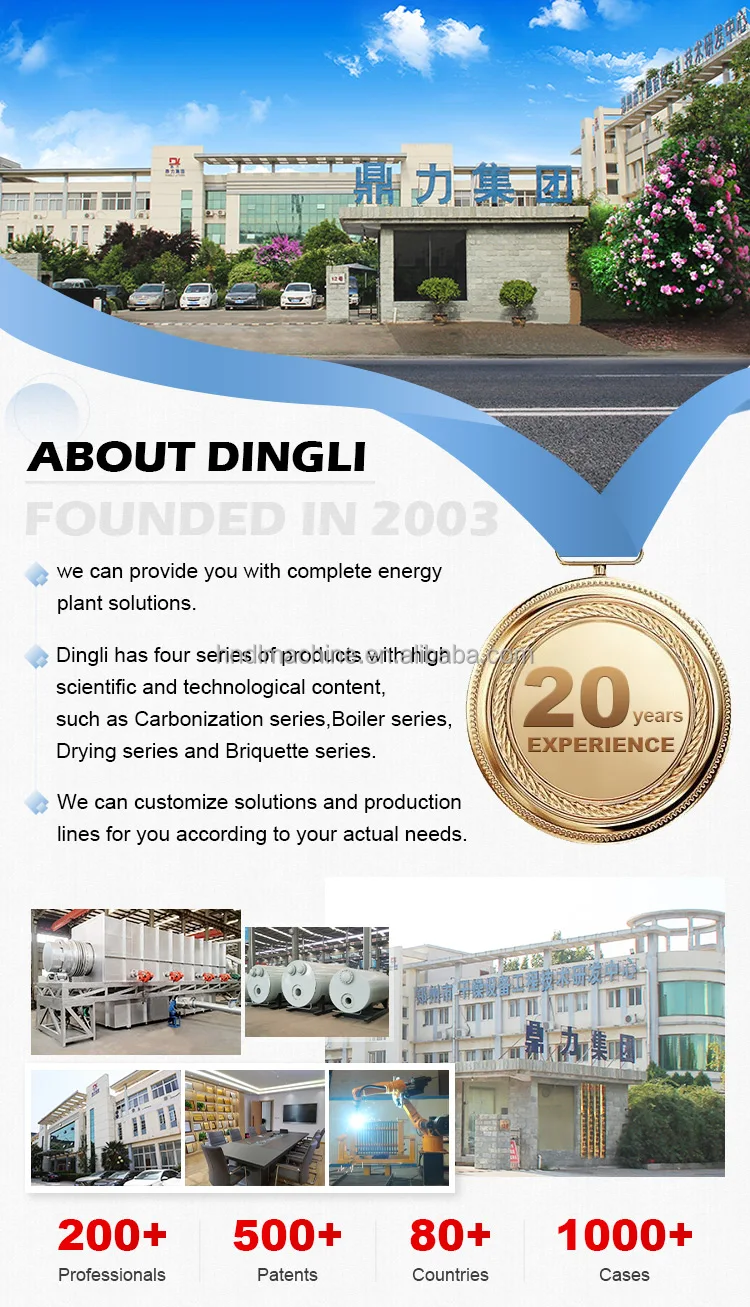 Dingli Biochar Kiln - Efficient Charcoal Making Machine