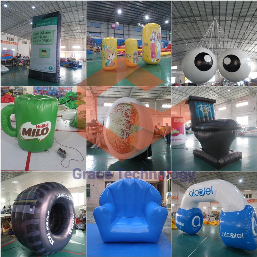 Giant Advertising Inflatable Tire Balloon for Outdoor Display