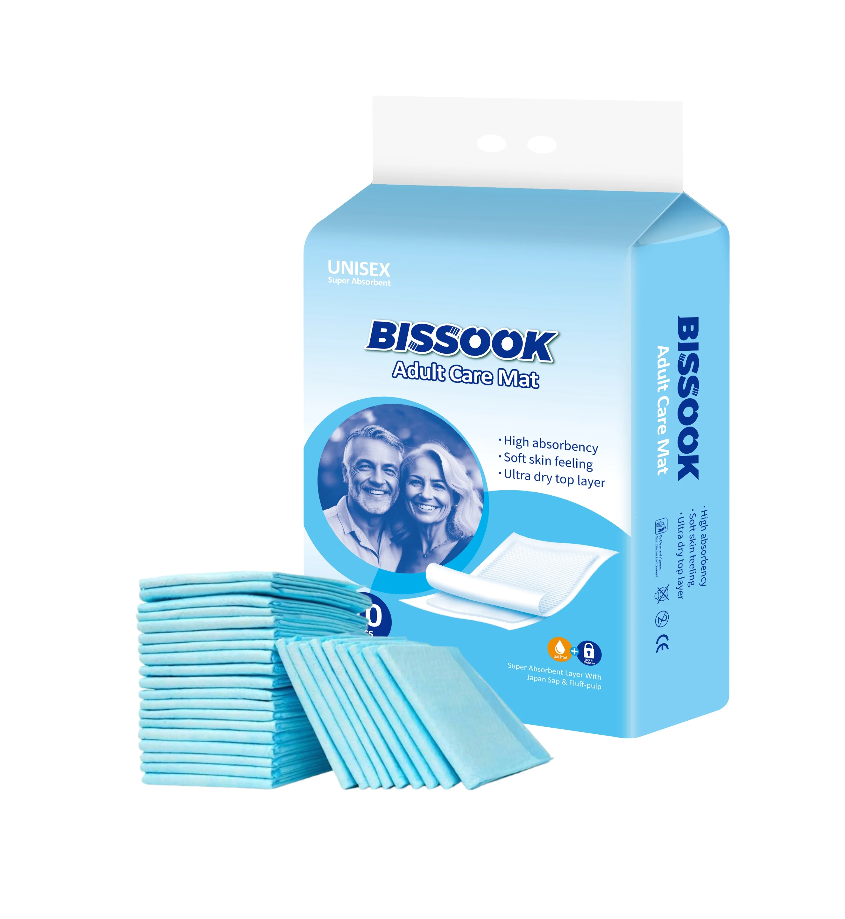 OEM ODM Biodegradable Incontinence Adult Care Pad Disposable Nursing ...