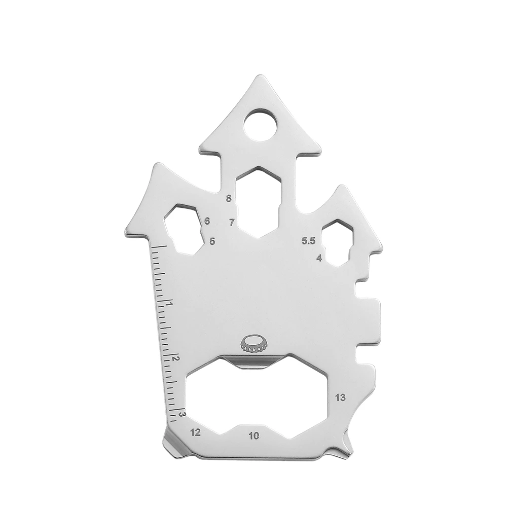 MG-2103 16-in-1 Stainless Steel Multi Tool Card - OEM | Wholesale