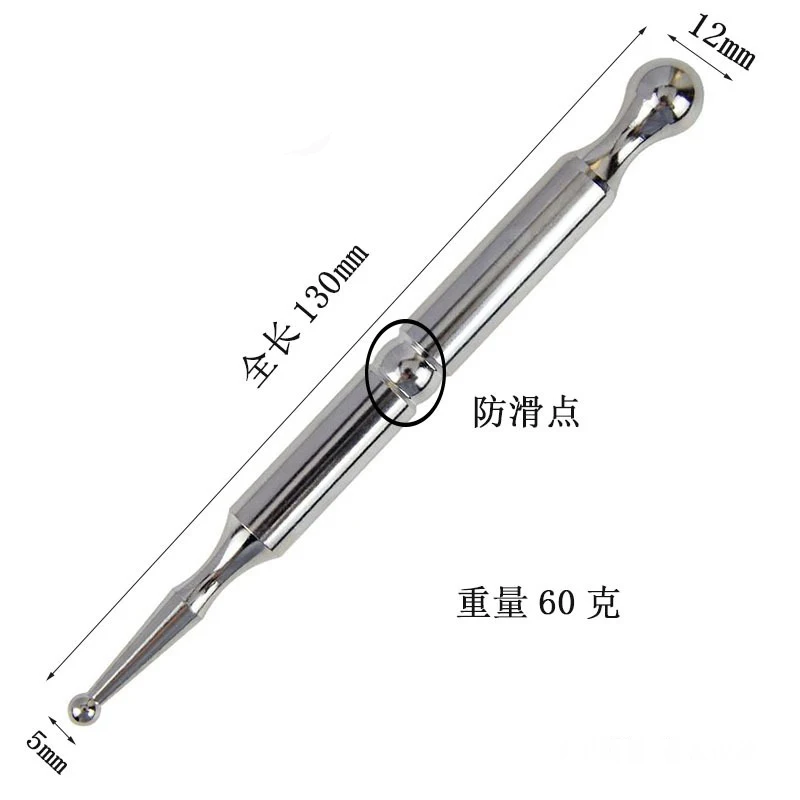 Stainless Steel Facial Reflexology Tool Ear Acupuncture Massage Tool ...