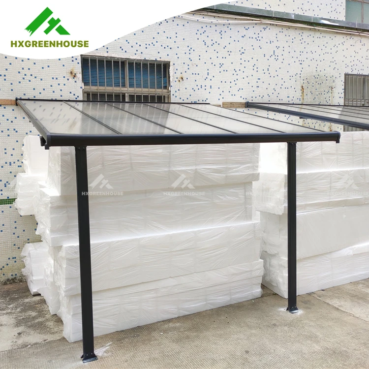 Polycarbonate Transparent Canopy Galvanized Steel Awning - Buy ...